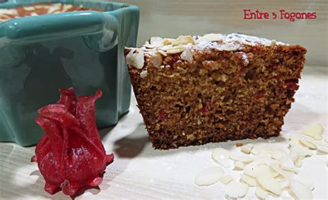 Cake De Flores De Hibisco Y Almendra