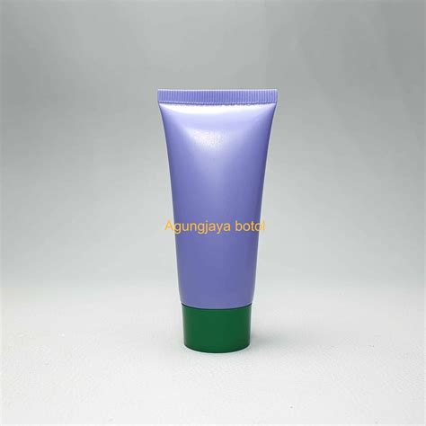 Jual Tube Cream 40 Gr Ungu Tutup Ulir Flat Tube Plastik Tube