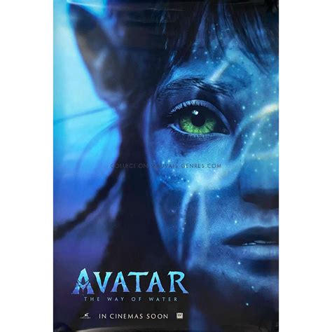 AVATAR 2 LA VOIE DE L EAU Affiche De Film Prev Inter 69x102 Cm