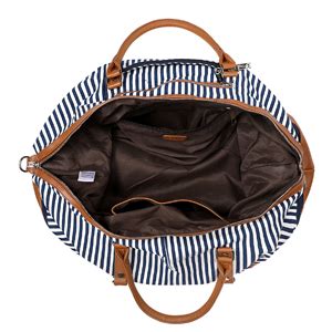 S ZONE Reisetasche Canvas PU Leder 45L Weekender Tasche Travel Duffle