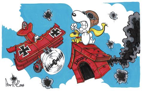 Snoopy Vs The Red Baron In Ronald Shepherd S May 2023 Humor Jokes