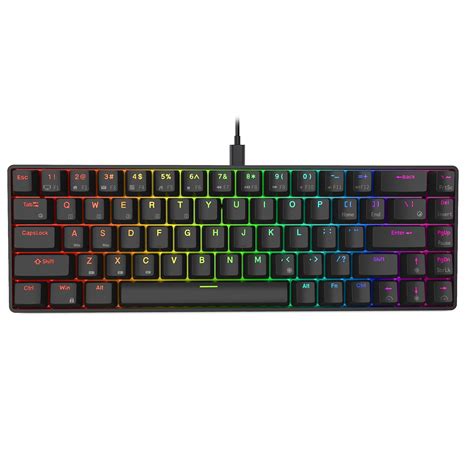 RK ROYAL KLUDGE RK68 RK855 Wired 65 Mechanical Keyboard RGB Backlit