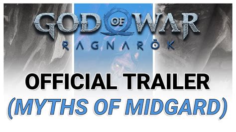 God Of War Ragnar K Myths Of Midgard Official Trailer Youtube