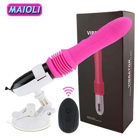 Controle Remoto Vibradores Vibradores Grandes Telesc Pica M Quina De Sexo Autom Tico Adulto