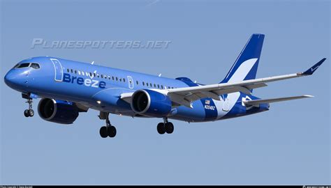 N204BZ Breeze Airways Airbus A220 300 BD 500 1A11 Photo By Demo