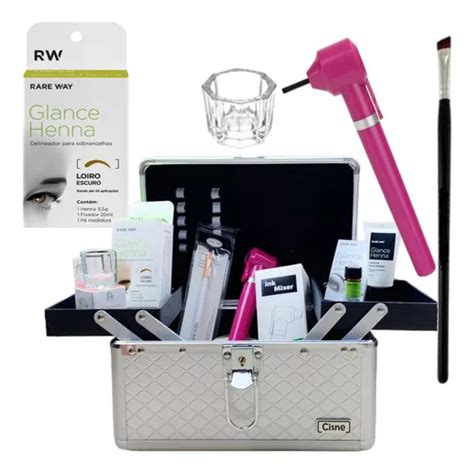 Kit Sobrancelha Completo Profissional Rena Maleta Mixer Frete grátis