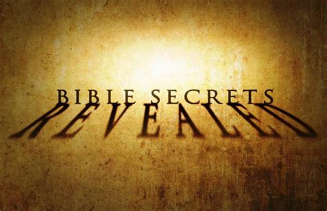 Secretos Revelados De La Biblia Nuevo Documental Del History Chanel A