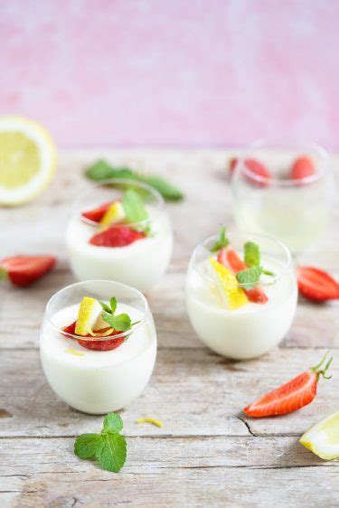 Panna Cotta Au Citron Et Limoncello Recette Italienne Facile Et