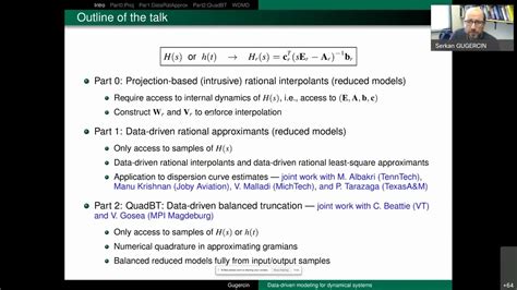 ddps data driven modeling of dynamical systems a systems theoretic perspective youtube