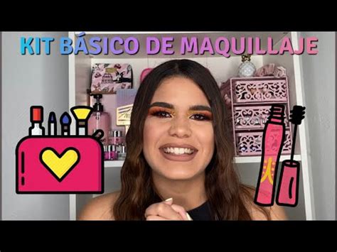 KIT DE MAQUILLAJE BÁSICO PARA PRINCIPIANTES YouTube