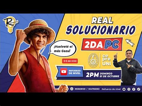 Real Solucionario Da Pc Cepreuni Youtube