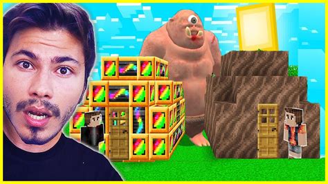 BEBEK CANAVAR VS MİNECRAFT FAKİR ZENGİN YİĞİT SARI YouTube