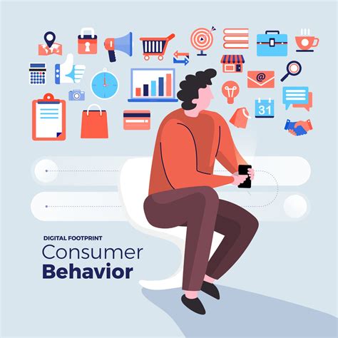 Consumer Behavior Analysis Icons Vector Art At Vecteezy