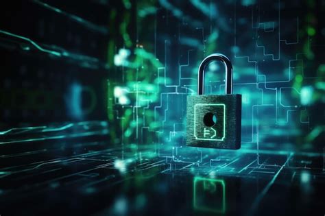 Concepto de seguridad cibernética seguridad de la privacidad del