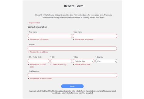 Menards Printable Rebate Forms World Wide Rebates