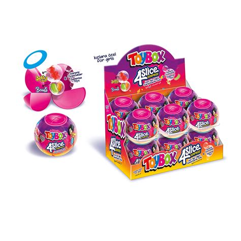 Toybox 4 Dilim Kız Çocuklarına Özel Sürpriz Yumurta Migros