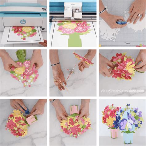 How To Make Pop Up Flower Cards With Free Templates And Tutorial Artofit