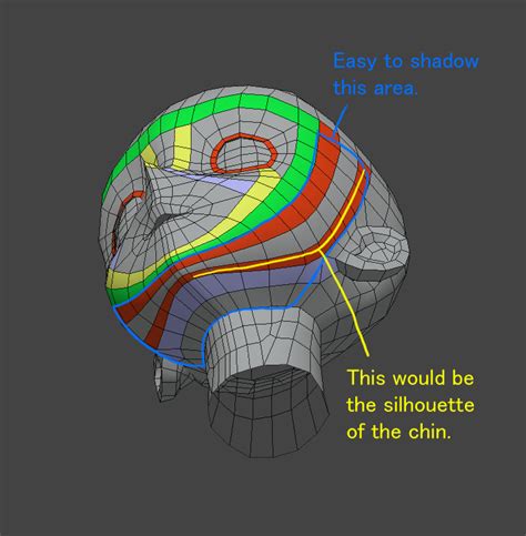 Categories Of Face Topology In Anime D Model