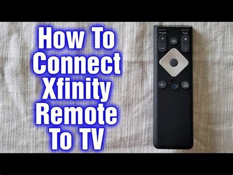 How To Setup Xfinity Flex Remote To Tv Change Volume Youtube
