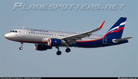 RA 73168 Aeroflot Russian Airlines Airbus A320 214 WL Photo By