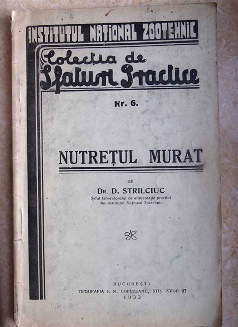 Nutretul Murat Dr D Strilciuc 1933 Pdf DocDroid
