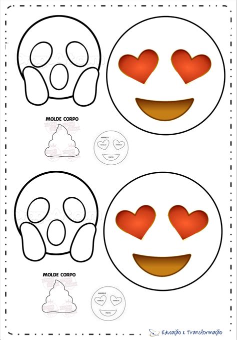 Carinha De Emojis Para Imprimir Ol Vcs Que Gosta Dos Emojis