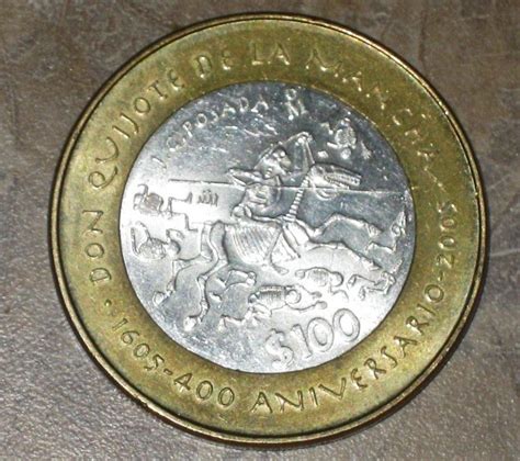 MI COLECCION DE MONEDAS 100 Pesos Conmemorativa Del 400 Aniversario