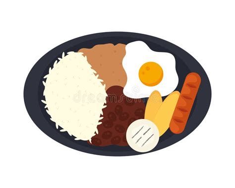 Bandeja Paisa Illustration Stock Vector Illustration Of Culture