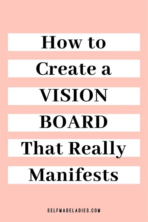 How To Make A Vision Board For Manifestation In 5 Simple Steps