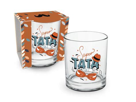 Prezent Dla Taty Na Dzień Ojca Taty Szklanka Do Whisky Super Tata