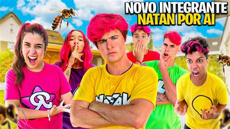 Natan Por A Entrou Pro Elenco Dos Rosa Pintou O Cabelo Youtube