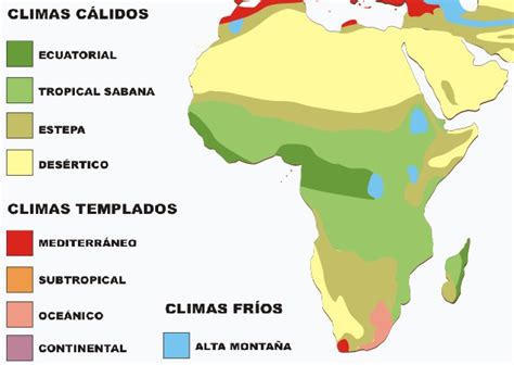 África física y política África