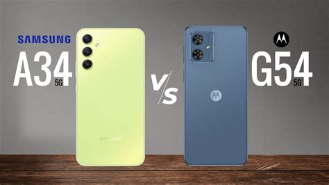 Samsung Galaxy A34 5G Vs Motorola Moto G54 5G YouTube