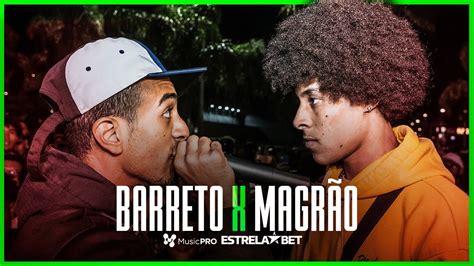 BARRETO x MAGRÃO PRIMEIRA FASE 325ª Batalha da Aldeia YouTube