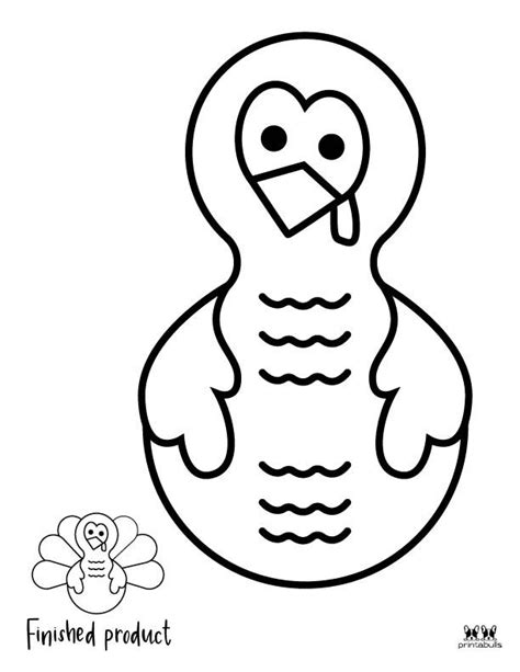 Printable Turkey Templates Printable Thanksgiving Crafts Turkey
