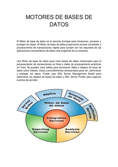 Calaméo Motores De Bases De Datos