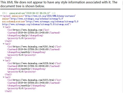 Wordpress Xml