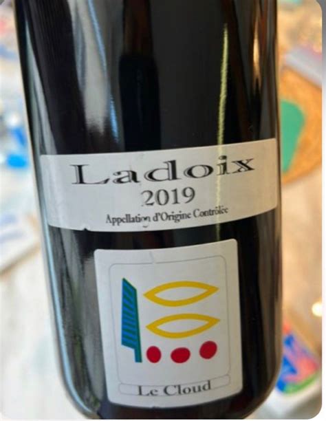 Domaine Prieure Roch Ladoix Le Cloud Rouge 2019 Food Drinks