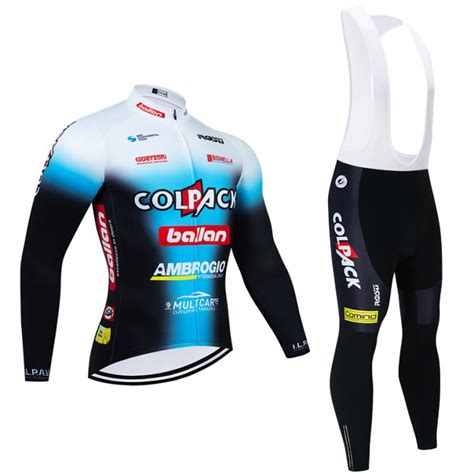 Ensemble Cuissard V Lo Et Maillot Cyclisme Hiver Pro Colpack Ballan