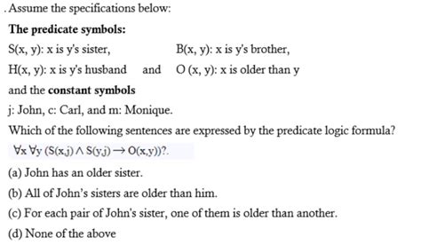 mathematical logic first order logic gate zeal test series