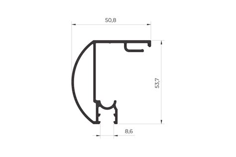 BXT 401 TRILHO SUPERIOR Alumiconte Grande Como As Suas Ideias