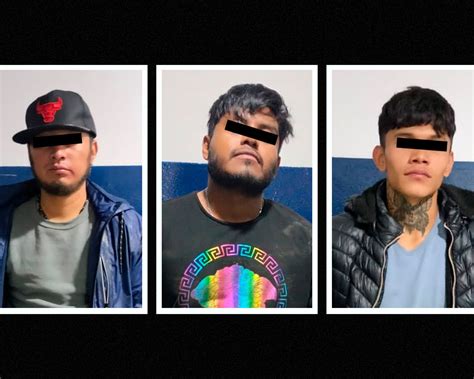 Policía municipal de Puebla detuvo a tres integrantes de Los Gonza