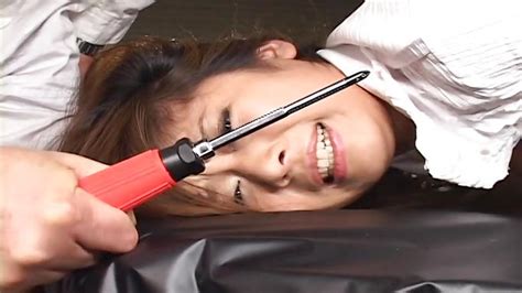 Asian Girl Is Hung Upside Down In Prison From Asians Bondage