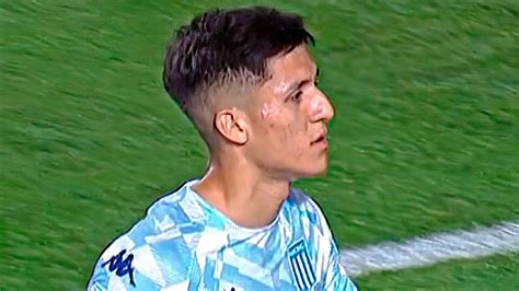 Catriel Cabellos debutó en Racing a los 18 años Se lo merecía dijo