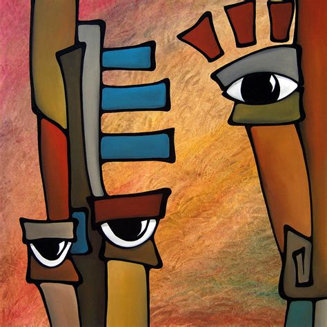 Startled Painting By Tom Fedro Pixels