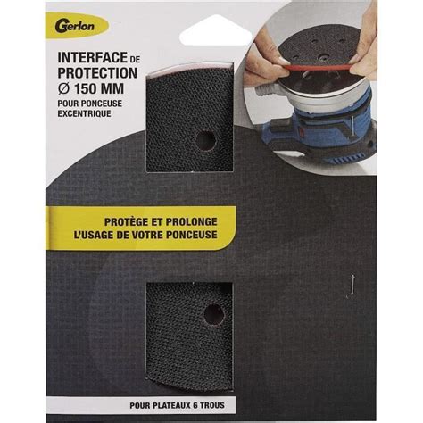 Ponceuses Excentrique Protection Mm Trous Ponceuse Cdiscount