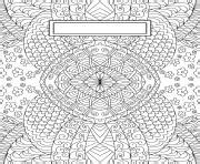 Coloriage Adulte Pattern Zentangle Jecolorie