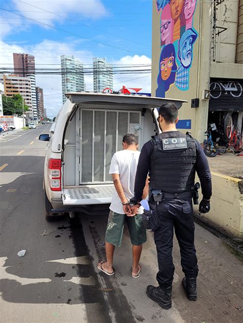 Homem mandado de prisão em aberto é preso durante atendimento na