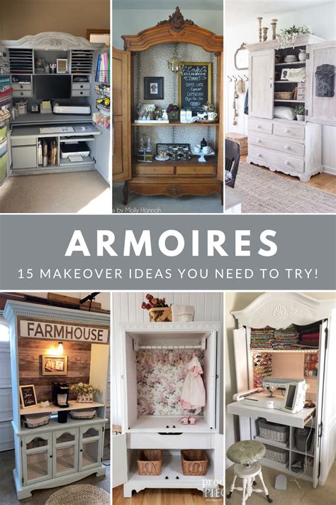 15 Repurposed Armoire Ideas Furniture Makeovers You Need To See