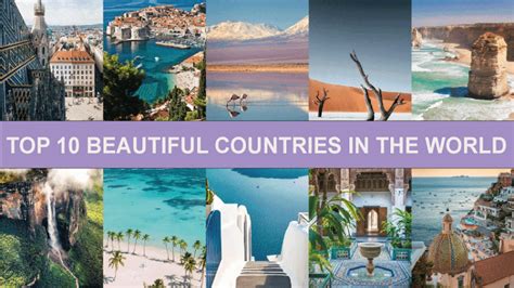 Top Most Beautiful Countries In The World In Yolofeed